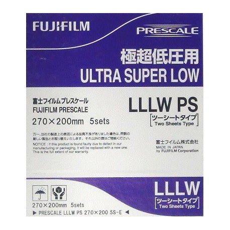 Prescale Ultra Super Low 5-Sheet Pack - Pressure Metrics